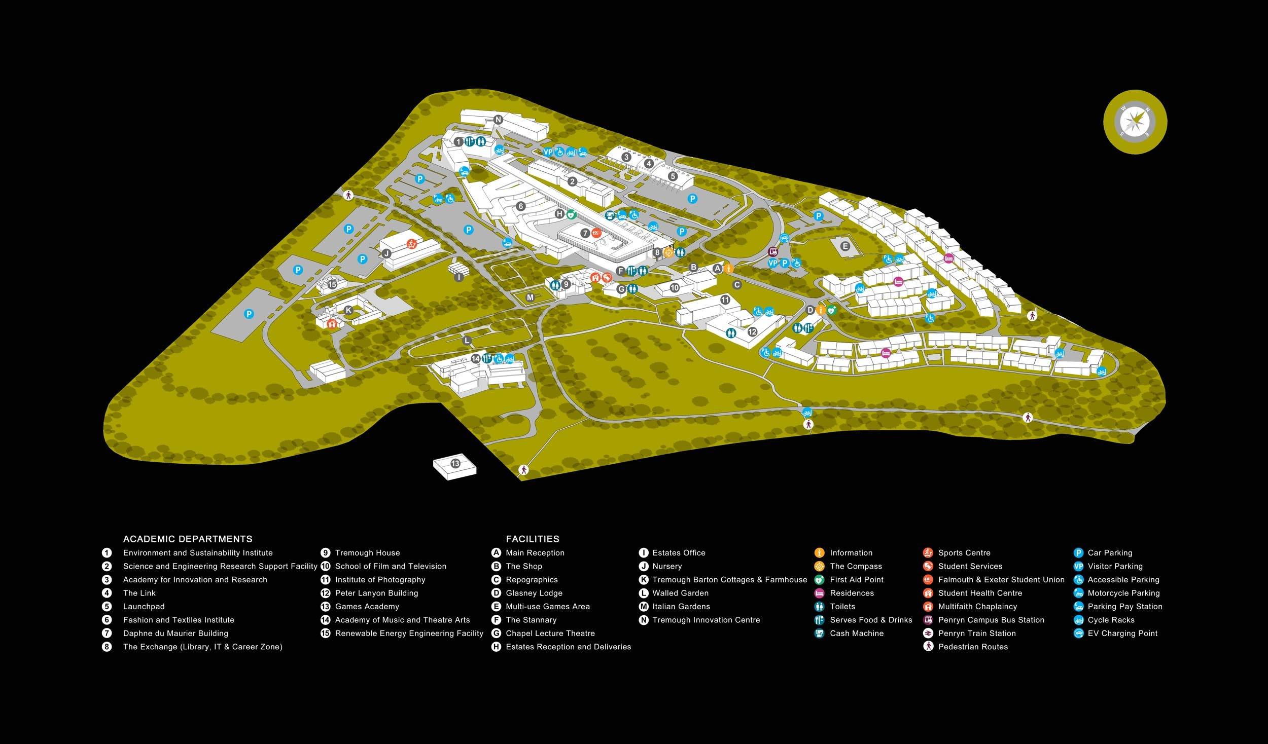 Poynton Bradbury Architects | Falmouth University Penryn Campus