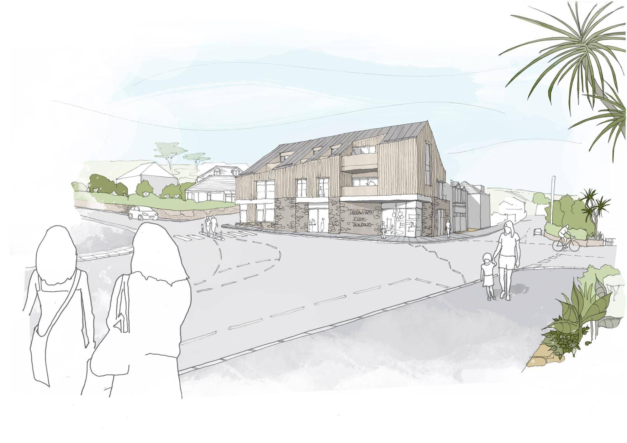 Poynton Bradbury Architects | Perranporth Civic Building